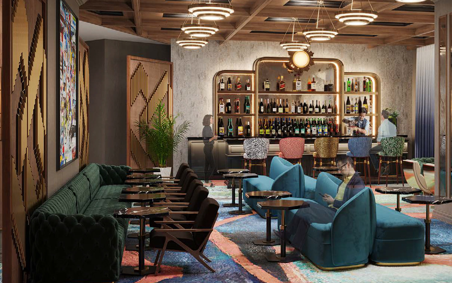 White Plains Cocktail Bars | The Lounge | The Opus Westchester